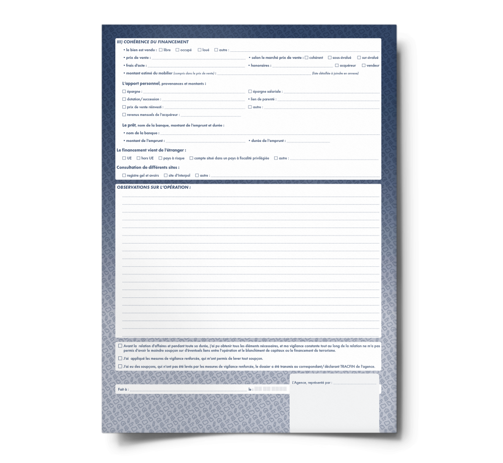 fiche d'aide à la procédure tracfin
